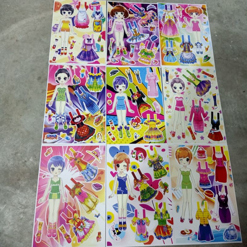 Big Size Paper Doll （大）纸娃娃 | Shopee Malaysia