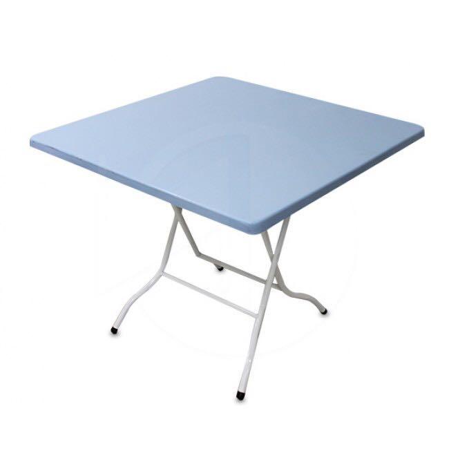 3x3 Folding table meja lipat plastic table study table square table ...