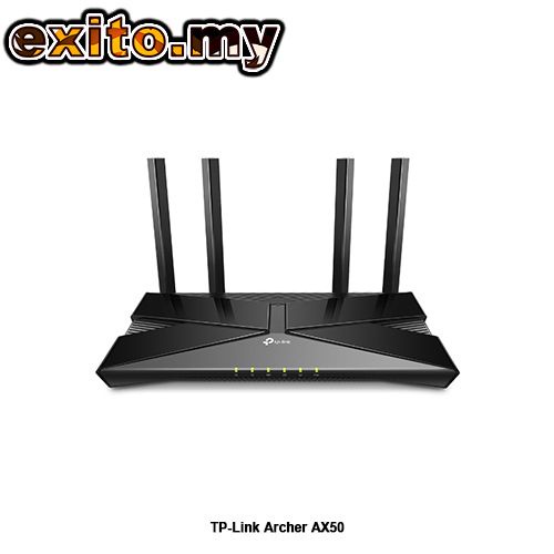 TP-Link Archer AX50 - AX3000 Dual Band Gigabit Wi-Fi 6 Router | Shopee ...