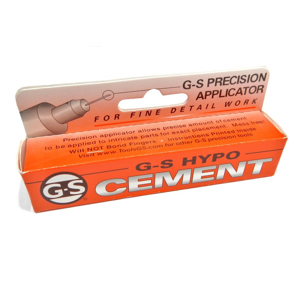 Glue G-S Hypo Cement with fine applicator 9ml/tube. (OEM) | Shopee Malaysia