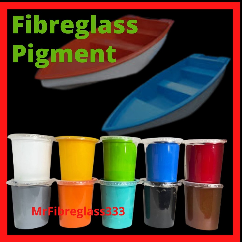 Pigment Colour for Fibreglass / Warna Fiber Bot Color Boat -100gm ...