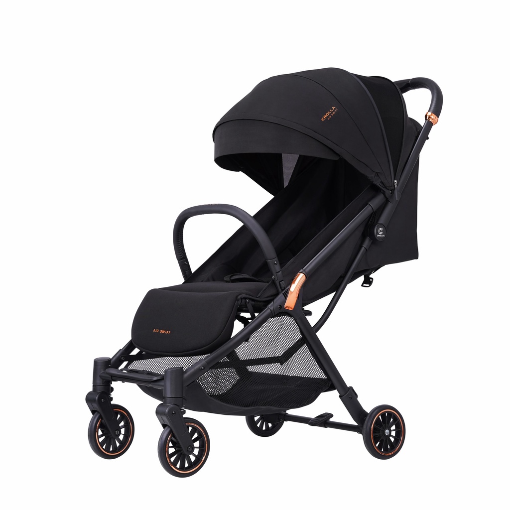CROLLA - Air Swift ( Luxury Black )(THE AUTO-FOLD STROLLER) | Shopee ...