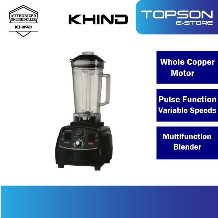 Khind Blender Commercial Grade Heavy Duty 2L PRO BL2000P | Shopee Malaysia