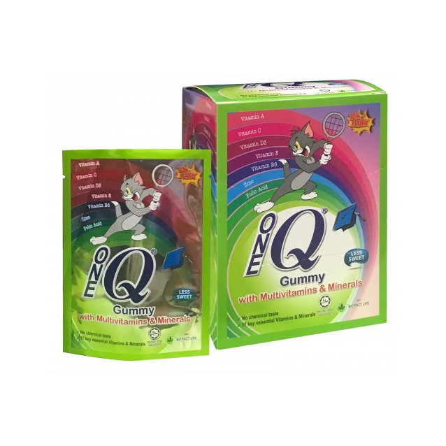 1Q Gummy with Multivitamin & Mineral (Less Sweet) | Shopee Malaysia