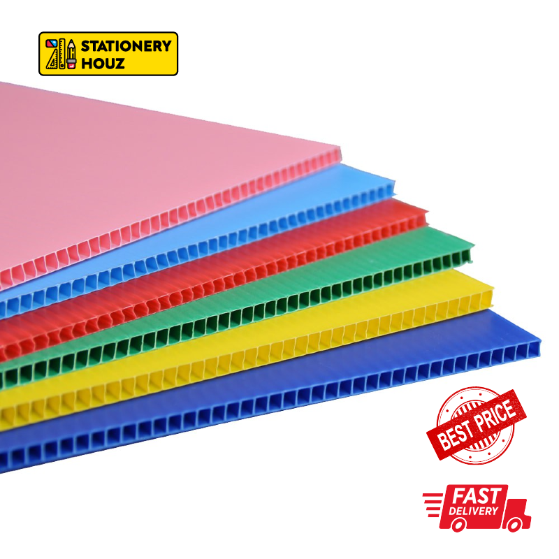 Stationery Houz 2pcs (L size) Impra Board 68x76cm/PP Corrugated ...