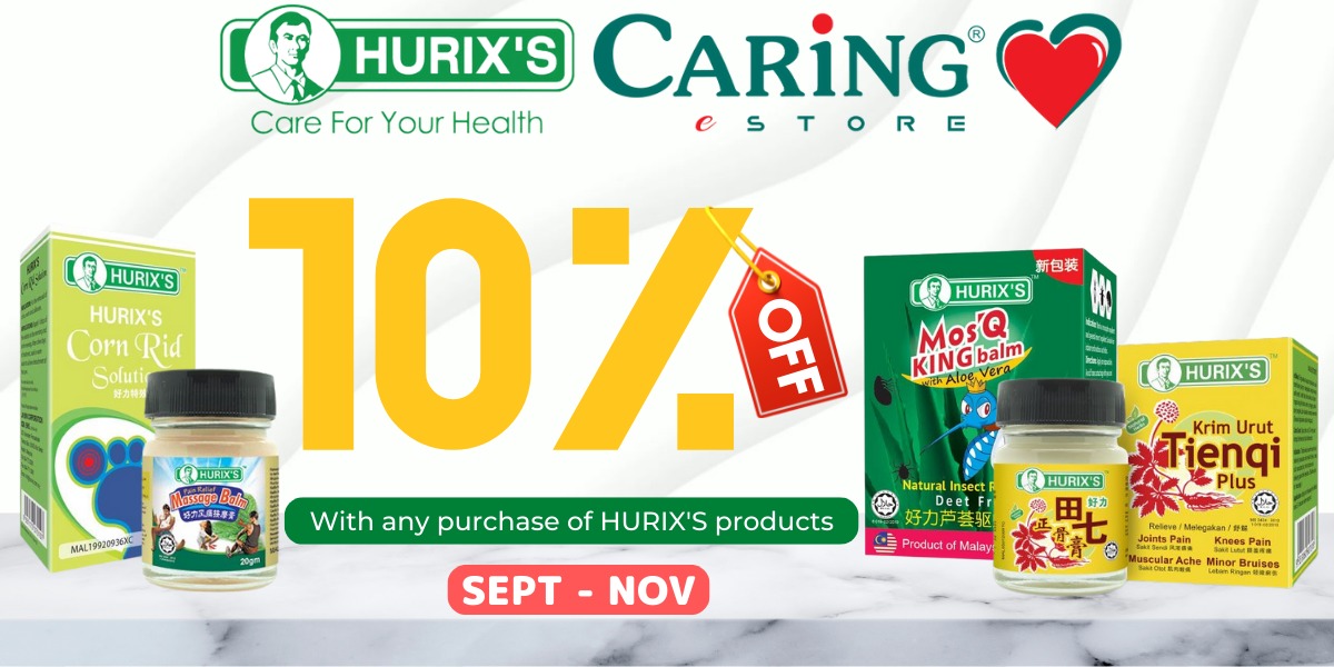 Caring Pharmacy Online EStore, November 2022 | Shopee Malaysia