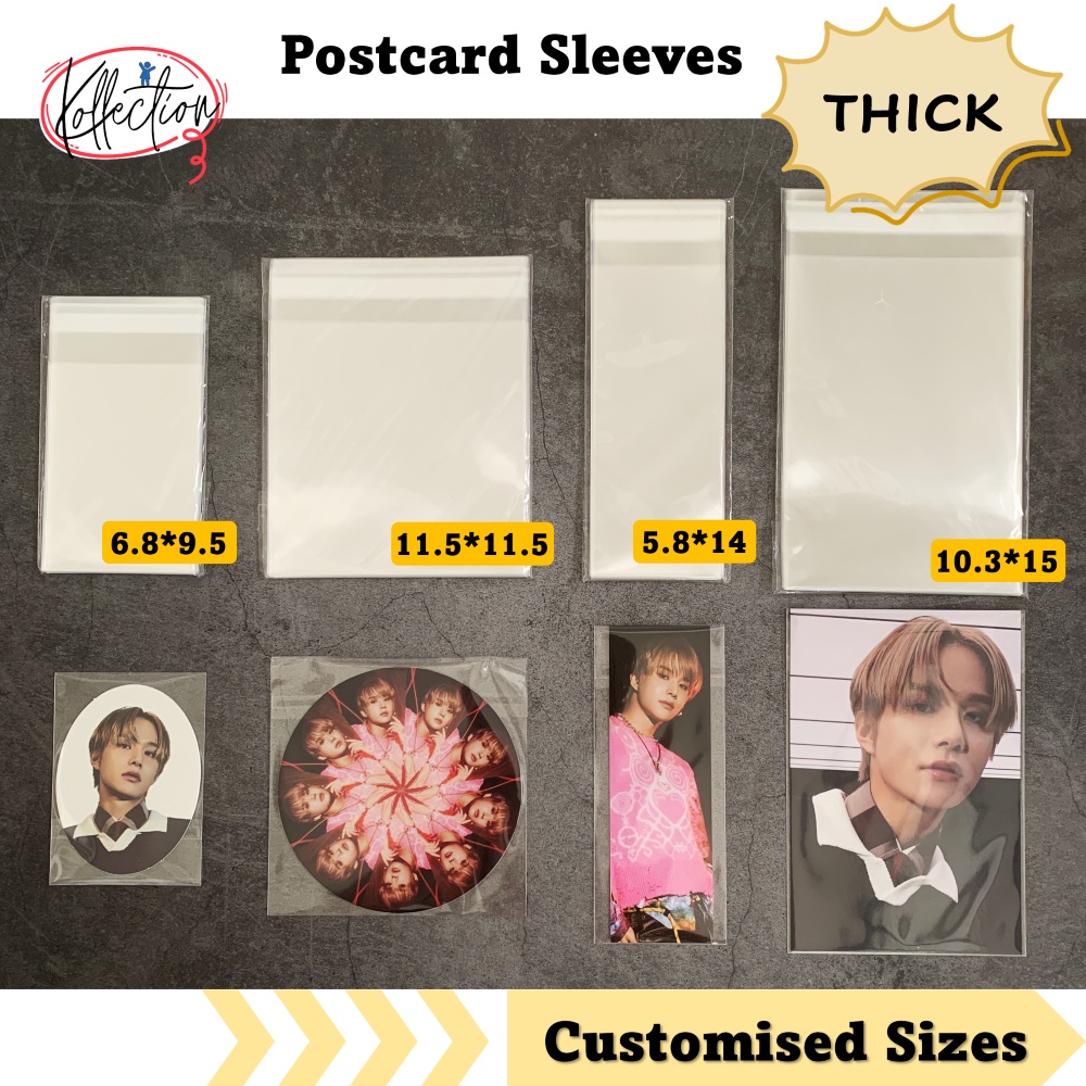 [THICK] NEW SIZE Postcard / Photo / Photocard / Circle Card Self ...