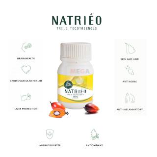 NATRIEO TRI.E (VITAMIN E) TOCOTRIENOLS 50MG(60 CAPSULES) | Shopee Malaysia