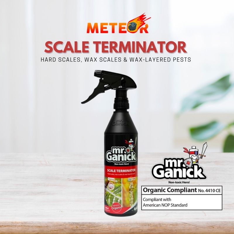 Mr Ganick Scale Terminator Organic Pesticide For Mealy Bugs | Shopee ...
