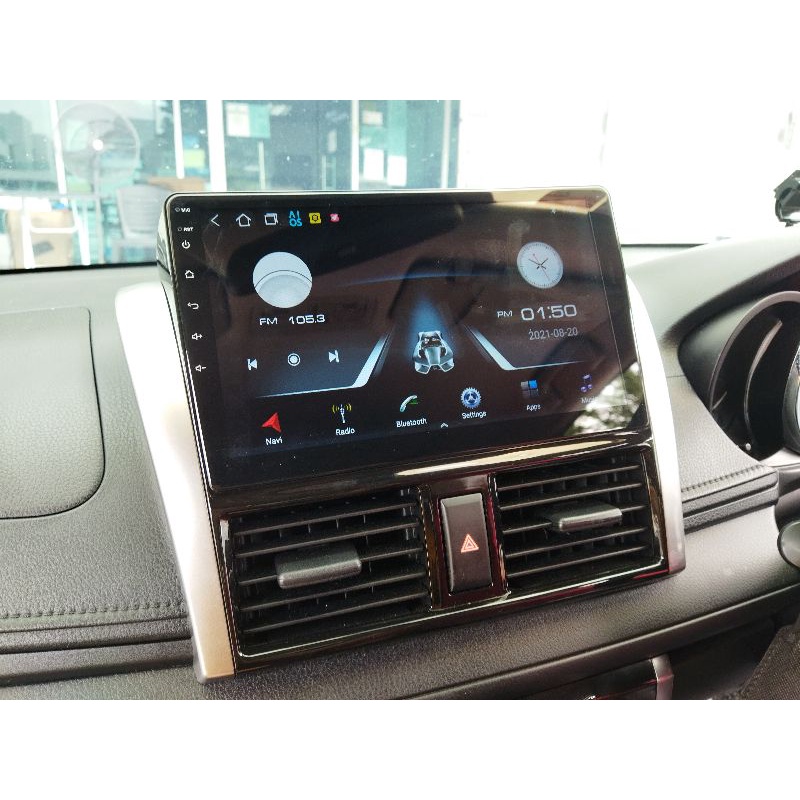 Toyota Vios android player casing 10inch UV black | Shopee Malaysia