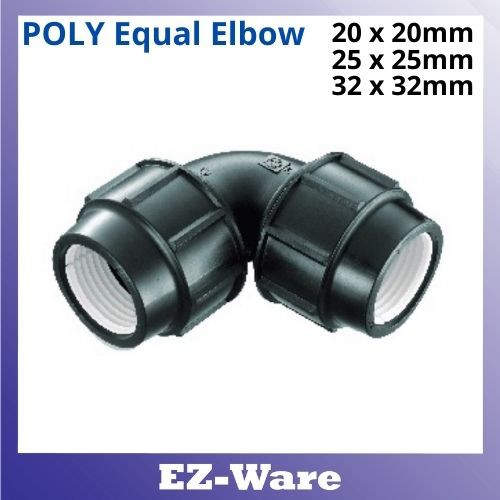 POLY EQUAL BEND ELBOW 20mm / 25mm / 32mm | Shopee Malaysia