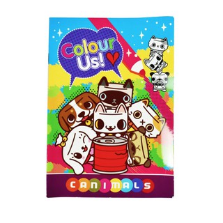 Canimals Drawing Set (Coloring Book + 10 Jumbo crayons) | Shopee Malaysia
