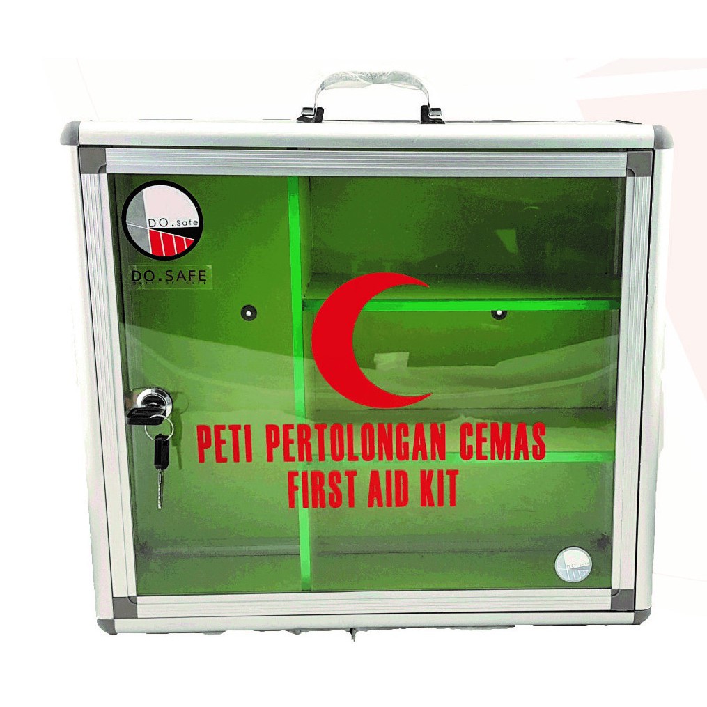 Emergency First Aid Kit Aluminium Box | Shopee Malaysia