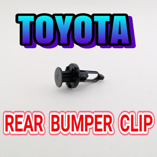 TOYOTA REAR BUMPER CLIP | Shopee Malaysia