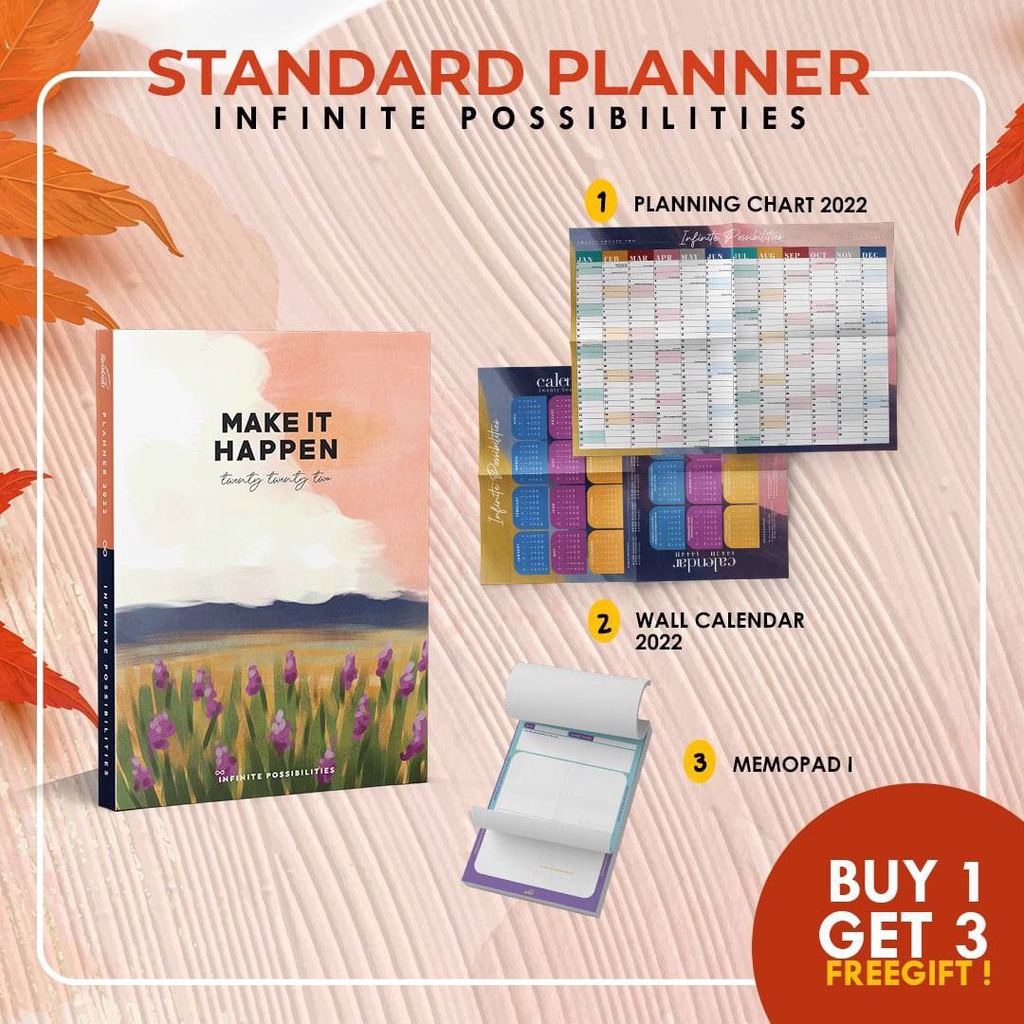 Buy Planner 2022 Standard Planner Syabab 2022 Memopad Wall