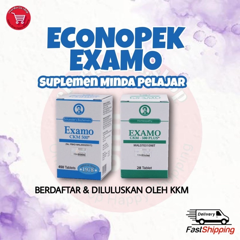 Ekonopek Examo -examo ckm 500 + examo ckm 500 Plus | Shopee Malaysia