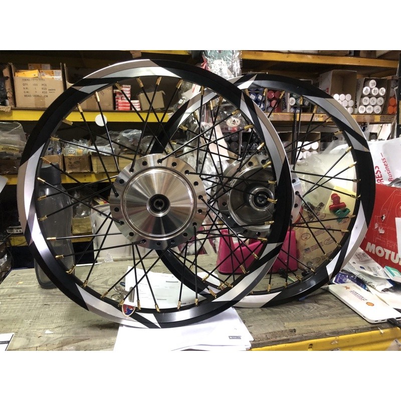 ALLOY RIM FALCON ARGON THUNDER 140/17 RIM ALLOY Motor Dream Ex5 W100 ...