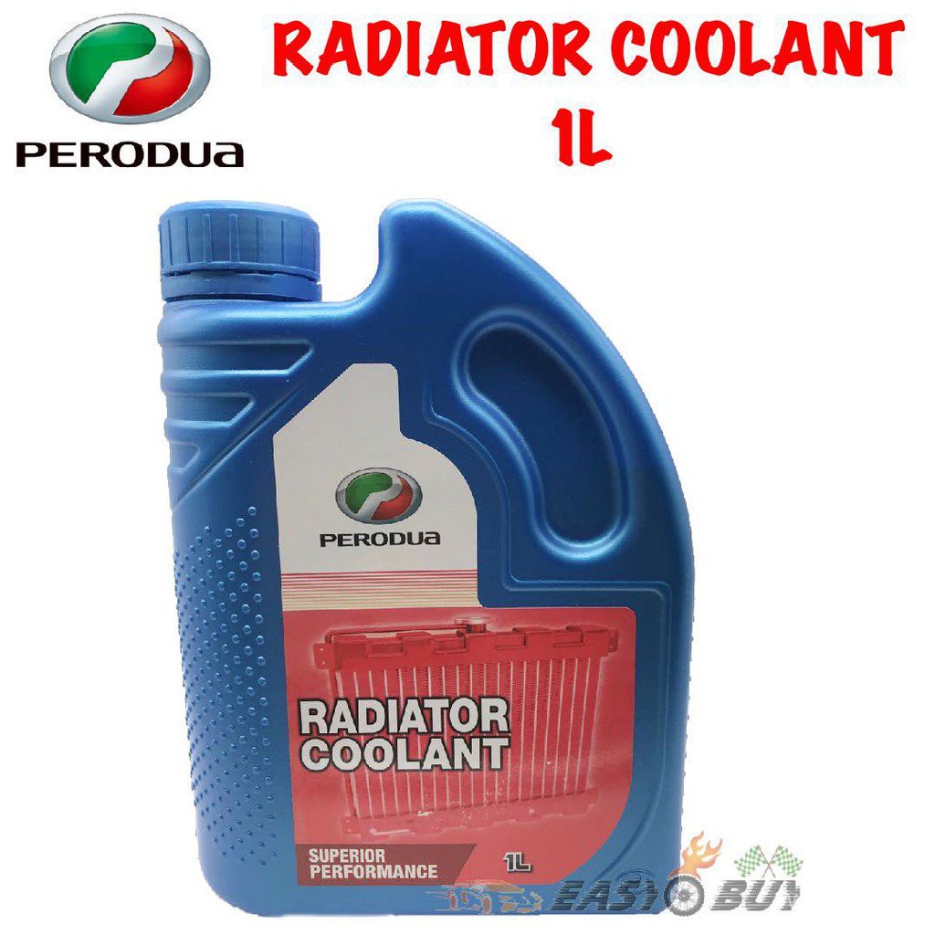 Perodua myvi alza bezza axia radiator coolant genuine parts red color ...