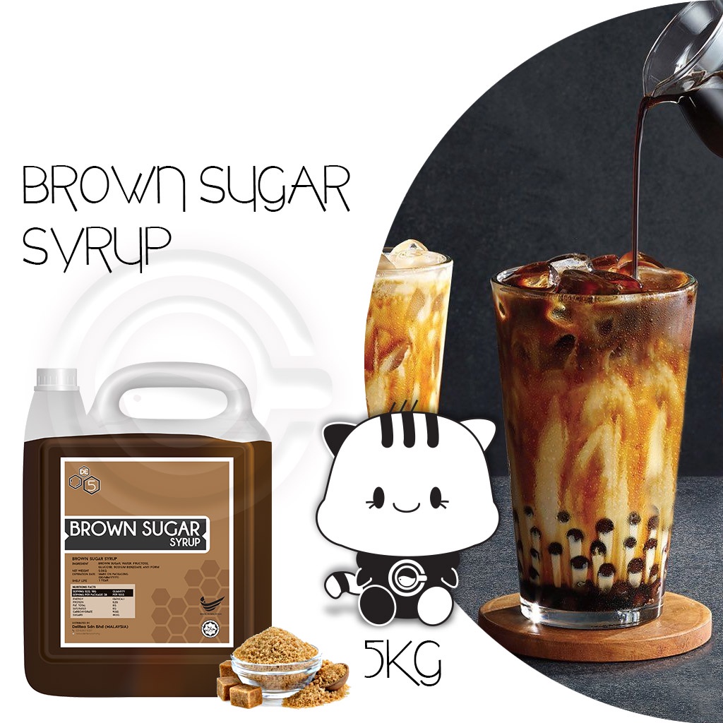 BROWN SUGAR SYRUP 5 KG READY STOCK 100% HALAL FOOD GRADE | Shopee Malaysia