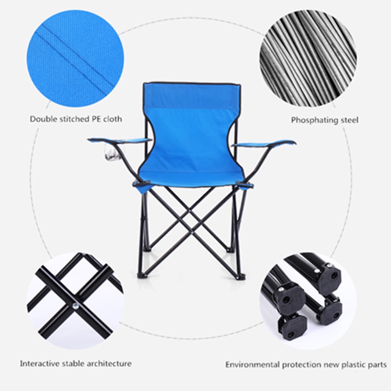 JDEX Foldable Camping Chair Folding Chair Kerusi Healing UP TO 120KG ...