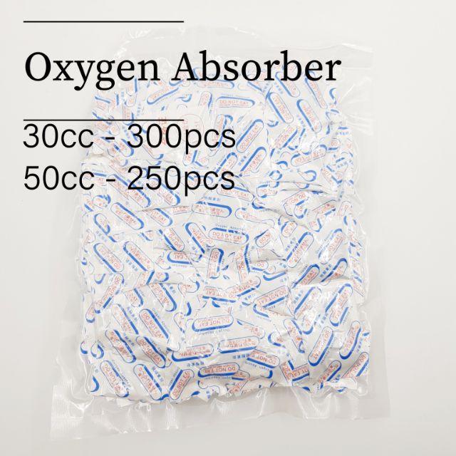 Oxygen Absorber 30cc 50cc 100cc Penyerap Oksigen Food Grade Shopee Malaysia
