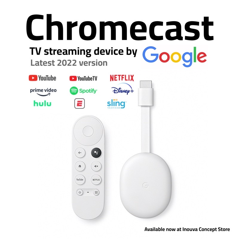 New Google Chromecast with Google TV | Ready Stock | Android 10 ...
