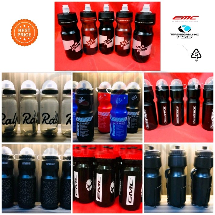 [READY STOCK] PORTABLE BIKE CYCLING WATER BOTTLE RALPH/ DISCOVERY/ UNO ...