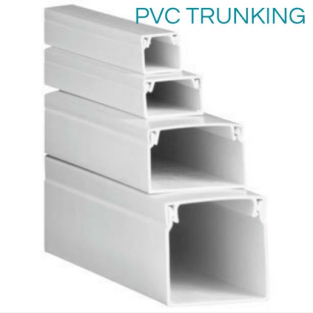 FEEMA PVC Casing / Trunking (1x2 2x2 2x3 2x4 3x4)(6FT) | Shopee Malaysia