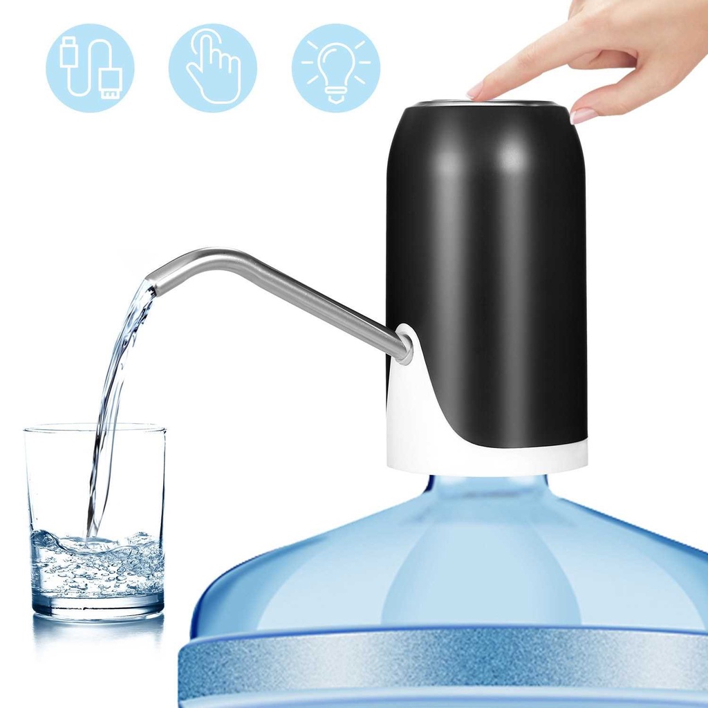 Electric Drinking Water Pump Portable USB Rechargeable Automatic Water ...