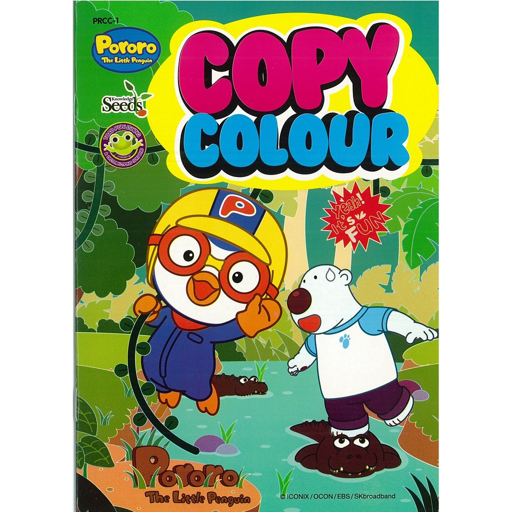 TOAD BOOKS (A5) :COPY COLOUR PORORO (PRCC) | Shopee Malaysia