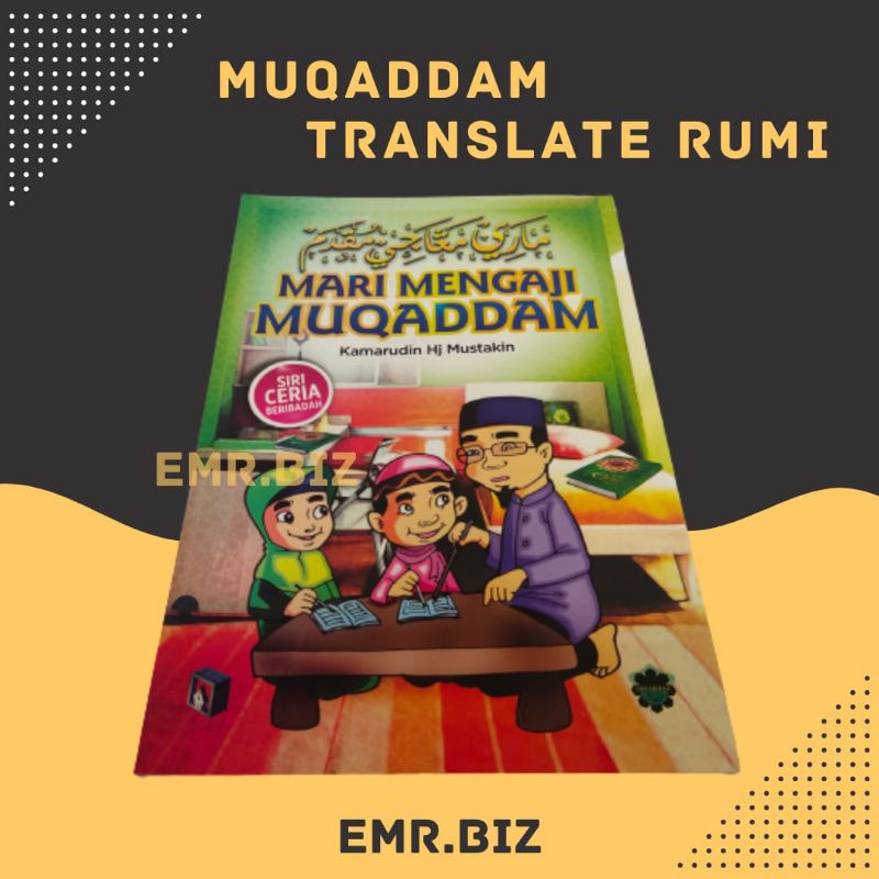 (READY STOCK) MARI MENGAJI MUQADDAM ( RUMI ) Muqaddam Translate Rumi ...
