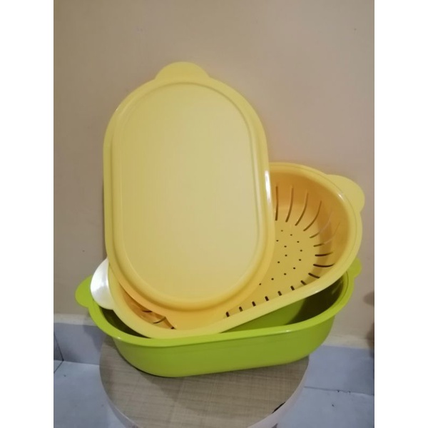 Tupperware Oval Server 2L (1set) | Shopee Malaysia