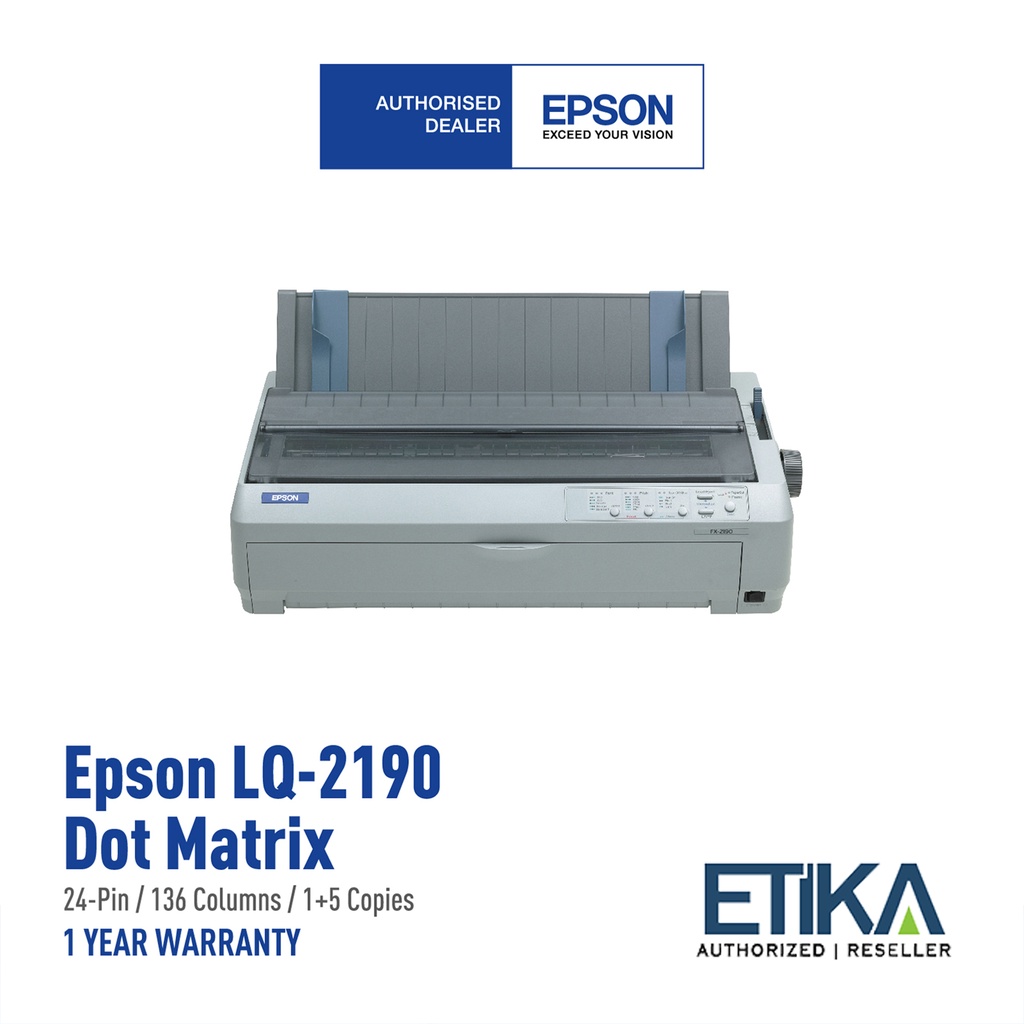 Epson LQ-2190 Dot Matrix Printer | Highly Dependable For The Most ...
