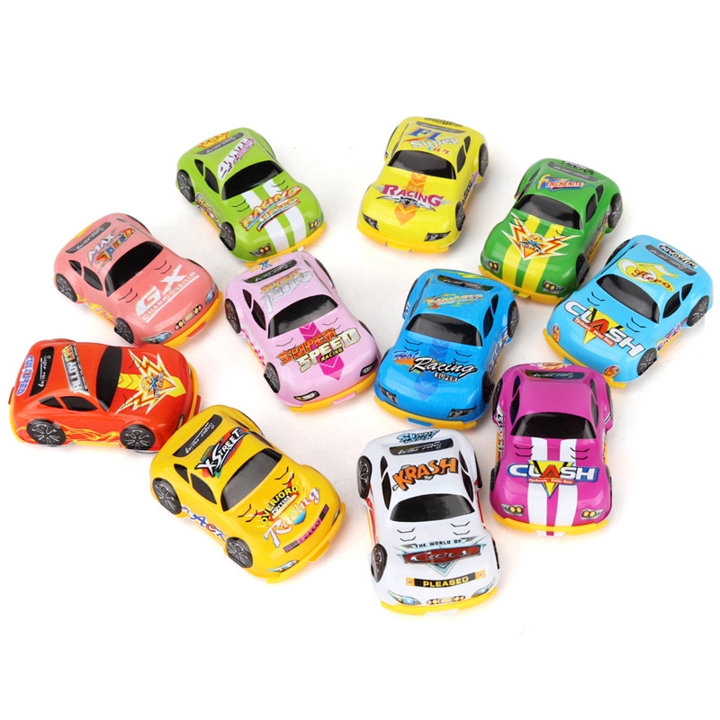 children toy car Pull back PVC plastic small toy car mini car 11 random ...