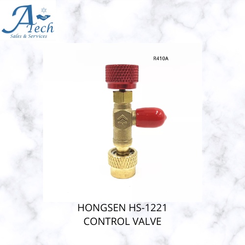 HONGSEN REFRIGERANT RETENTION CTRL VALVE-1/4"X5/16"(HS-1221) | Shopee ...