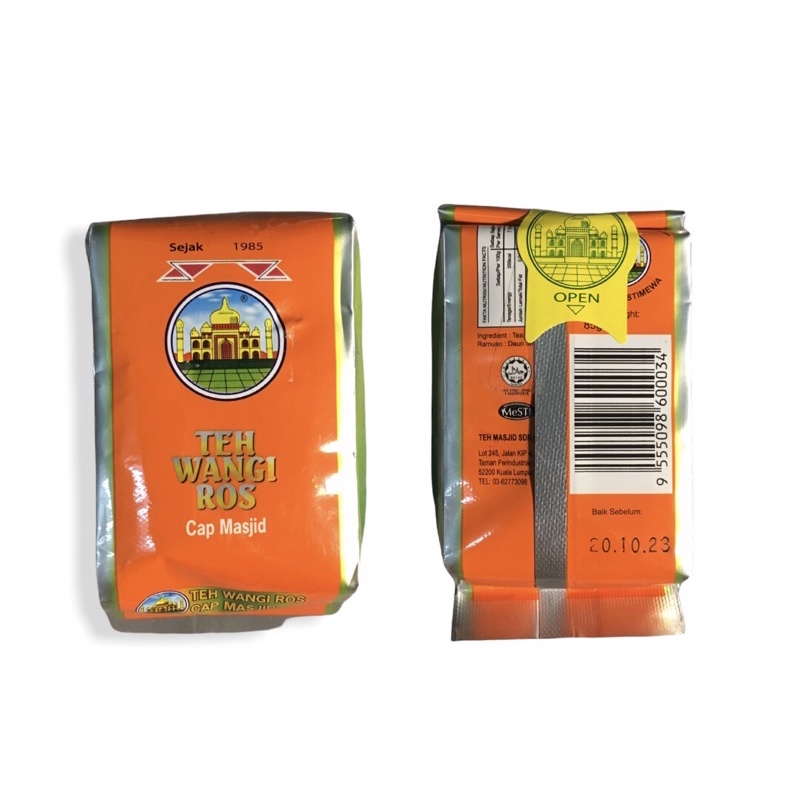 Teh Serbuk Wangi Ros Cap Masjid 40gm/85gm | Shopee Malaysia