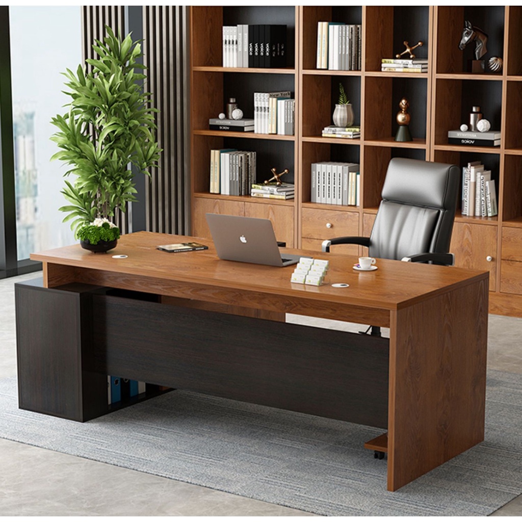Office desk and chair combination office desk office single table ...