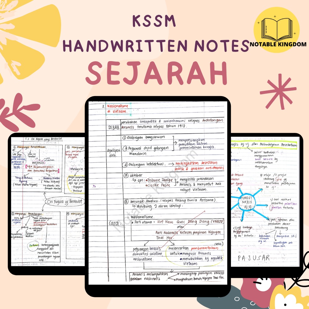 KSSM SPM | A+ Sejarah Nota | FORM 4 + FORM 5| [PDF] | Shopee Malaysia