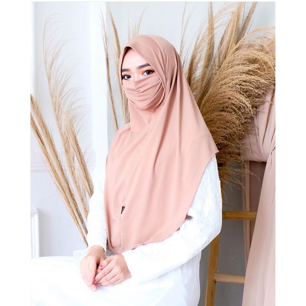Instant Niqab Hijab / Hijab Mask | Shopee Malaysia
