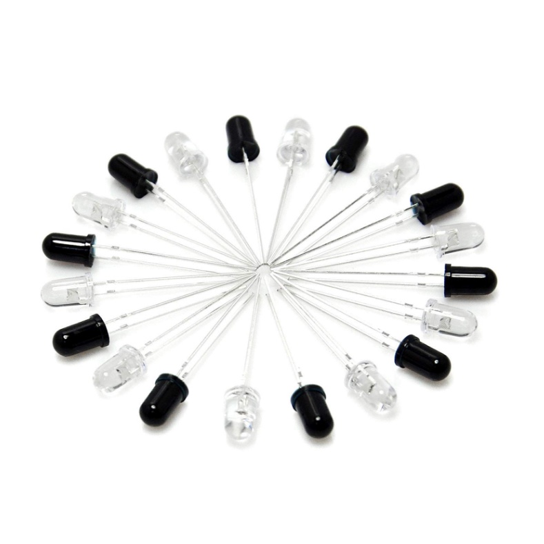 Infrared Sensor IR Sensor 5MM Receiver Phototransistor Transmitter ...