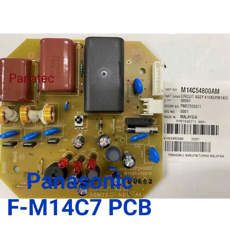 Panasonic Ceiling Fan PCB F-M14C7/F-M14C8 | Shopee Malaysia