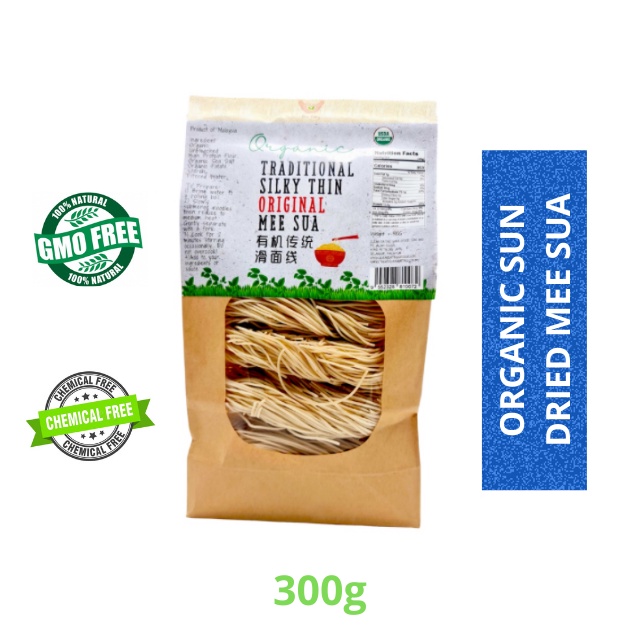 CLEAN EATING Organic Mee Sua / Mee Suah Organik (300g) - Halal | Shopee ...