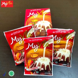 My Vla Instant Chocolate Powder Vanilla 1 Box Contents 6 Sachets ...