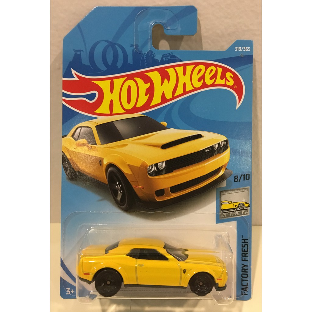 Hot Wheels Dodge Challenger Srt Demon Mattel Mainline Car New My Xxx