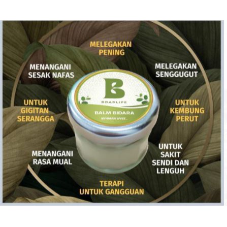 BDARA LIFE BALM PRODUK DAUN BIDARA POKOK NYATA DUNIA DARI SYURGA ...