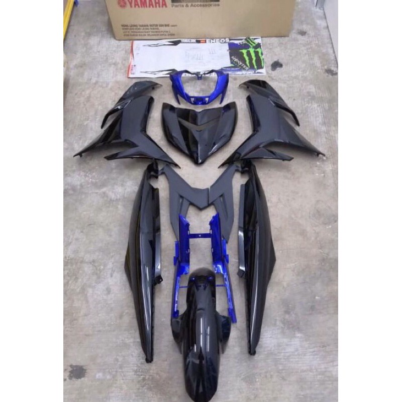 y15 v2 Y15ZR V2 MONSTER 2020 bodyset coverset BODY SET + STICKER [ 100% ORIGINAL YAMAHA ] - B17 ...