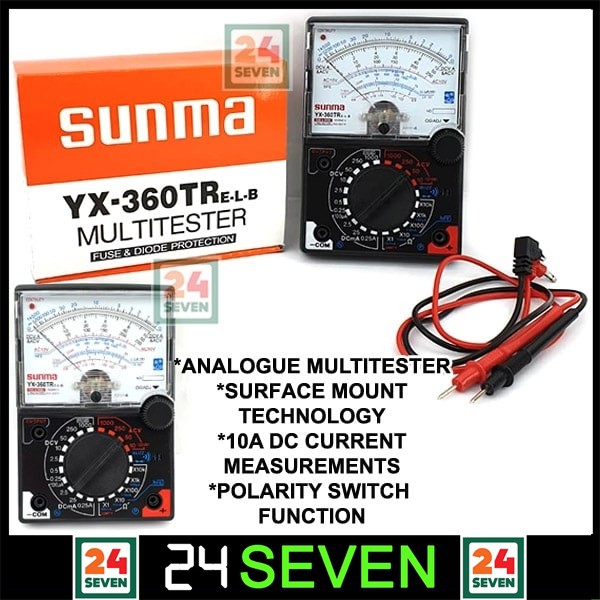 SUPER SAVER SUNMA YX-360TR MULTIMETER ANALOGUE MULTITESTER / SUNMA ...