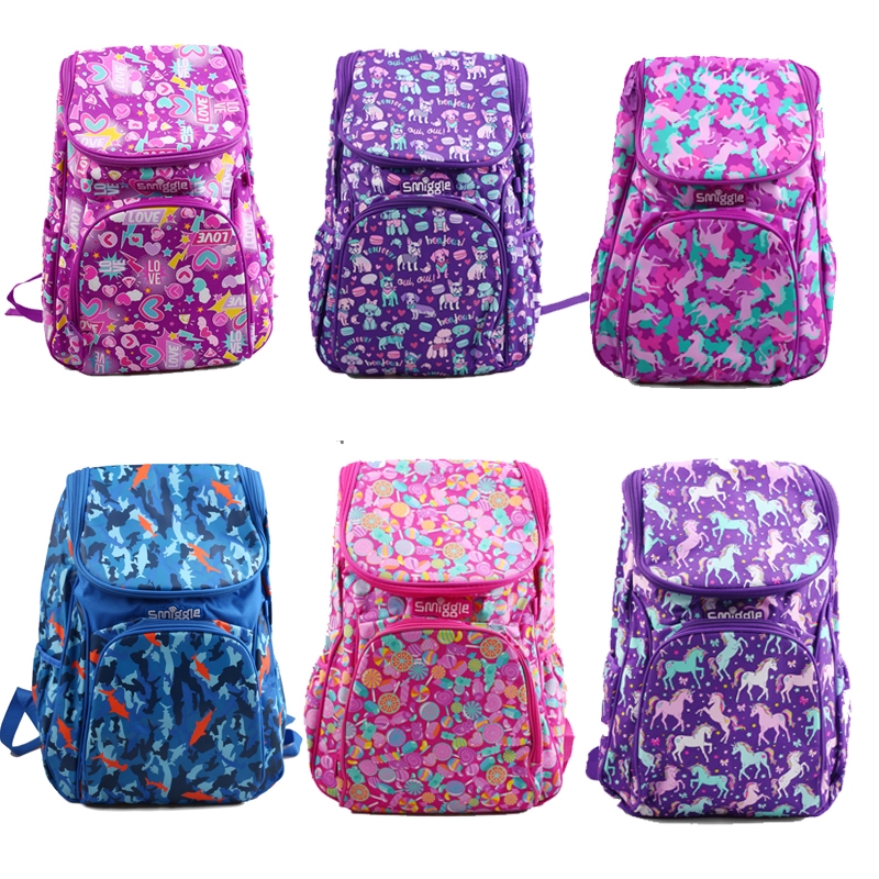 Australia bag sekolah smiggle clamshell big bag child backpack smiggle ...