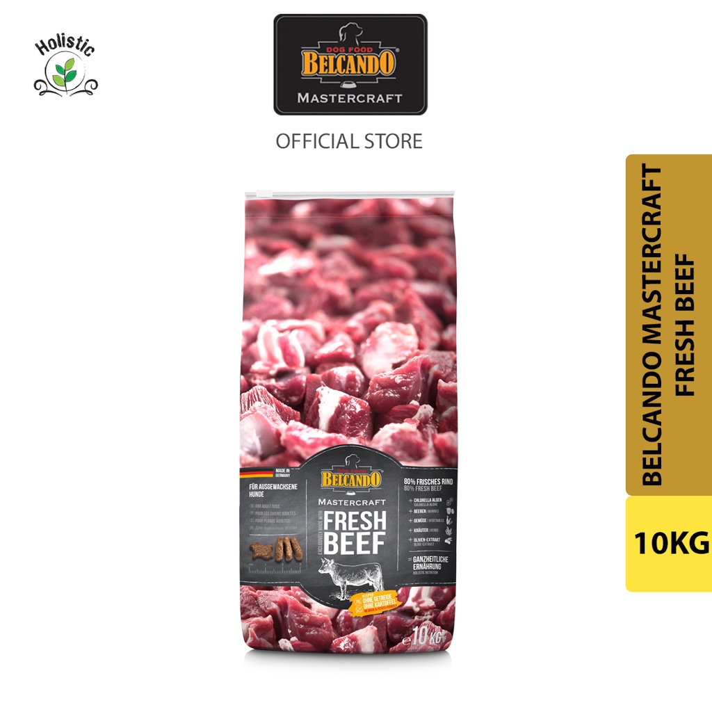 Belcando Mastercraft Dog Food - Fresh Beef Dry Food (10KG) | Shopee ...
