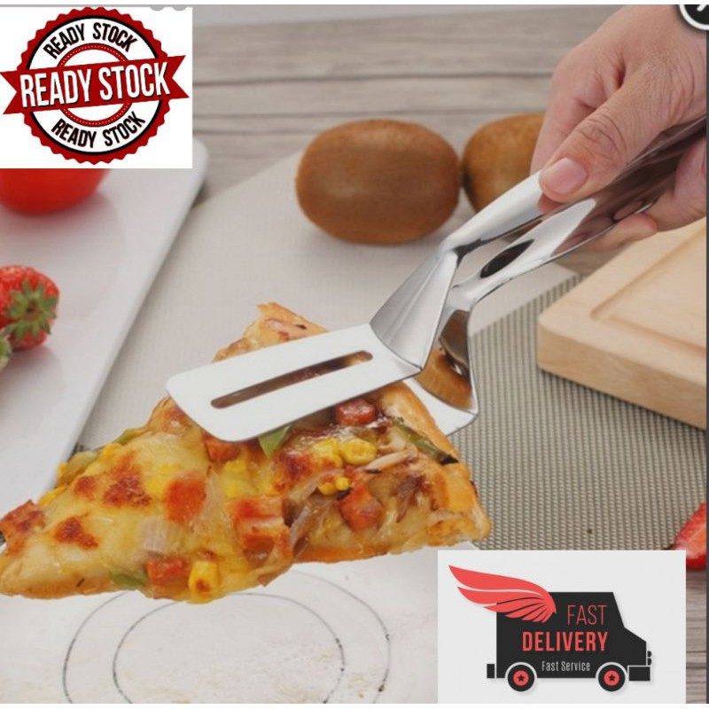 stainless steel BBQ clip penyepit makanan serbaguna penyepit BBQ ...